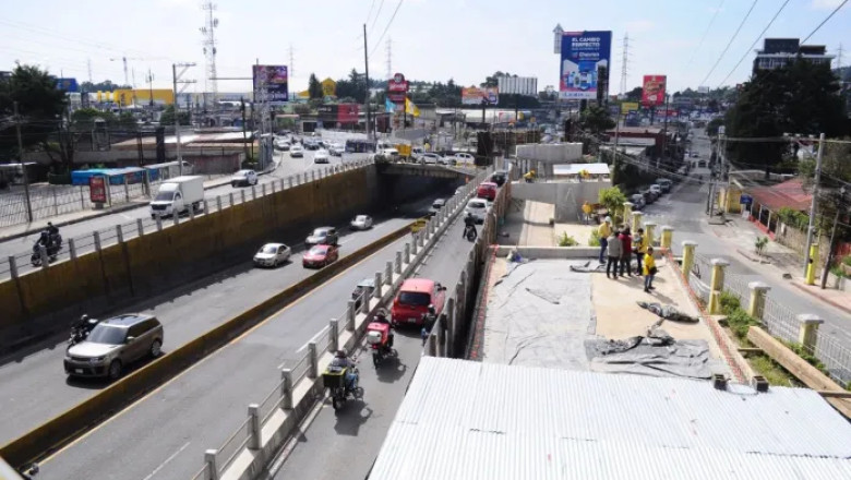 Paso a desnivel de San José Pinula será entregado en enero | Maro Magazine